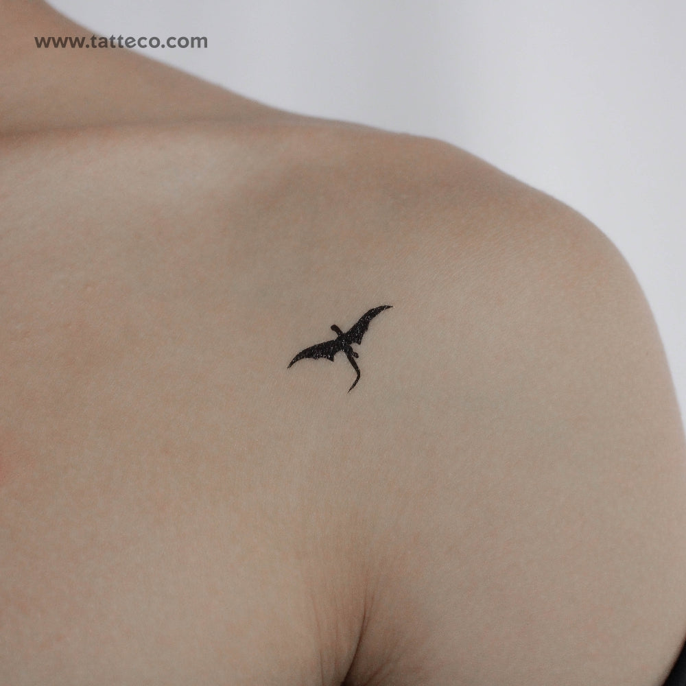 Dragon In Flight Tattoo