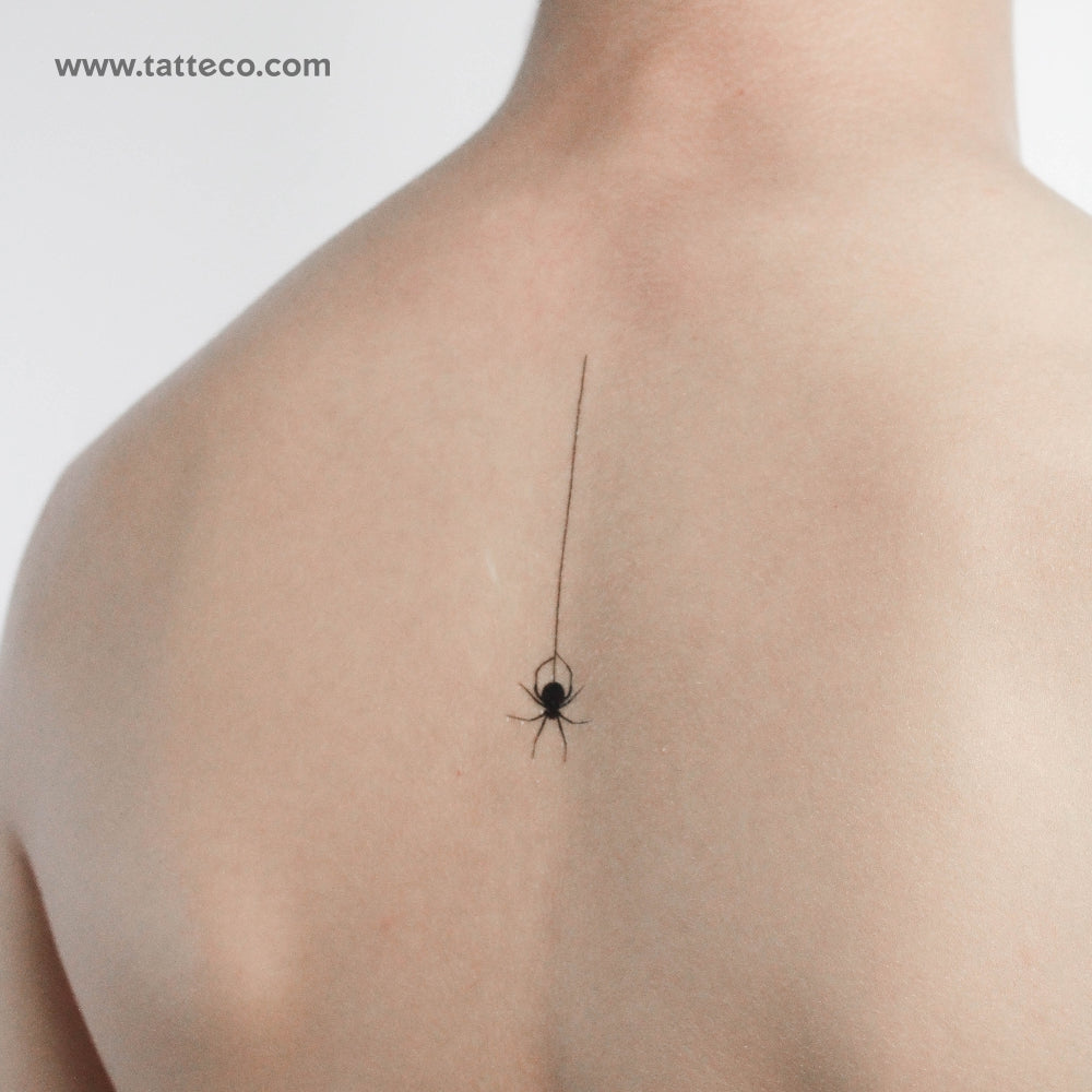 Small Spider Web Tattoos Small Spider Web Tattoo Sold On Temu New