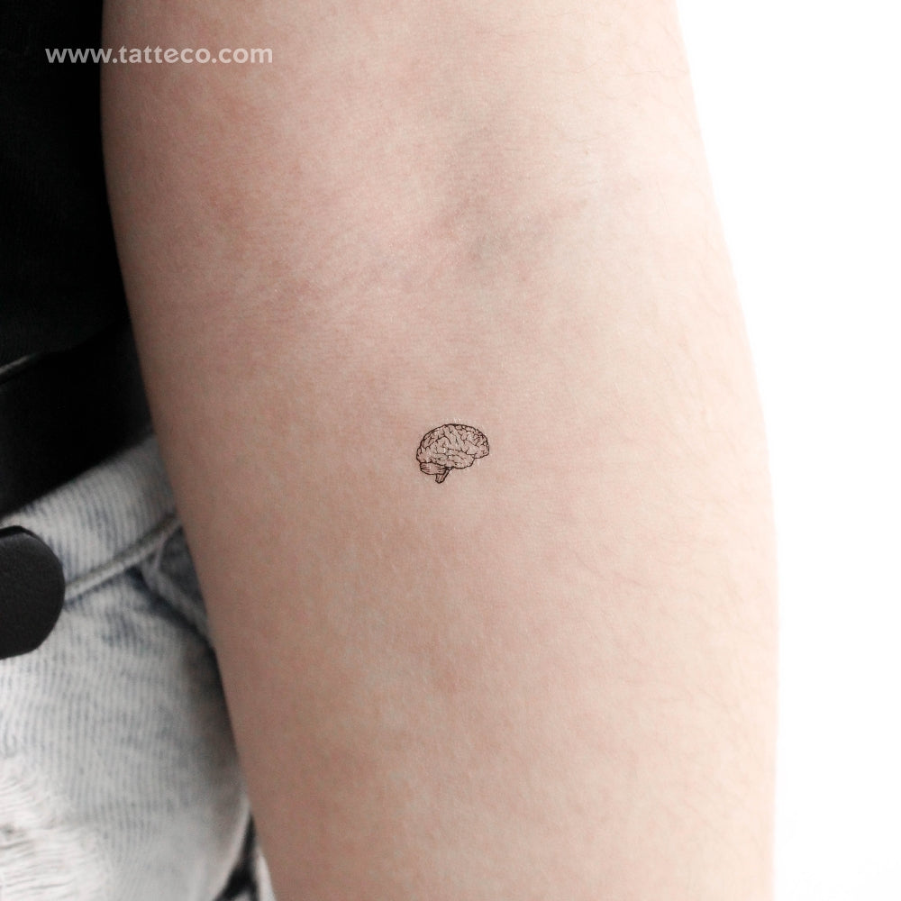 Minimalist Brain Tattoos Minimalist Brain Tattoo | TikTok