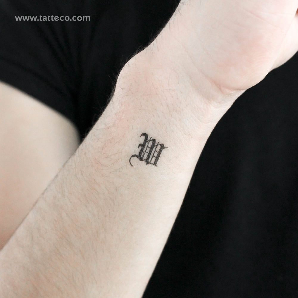 Old English W Tattoos Olde English Old English Font Free