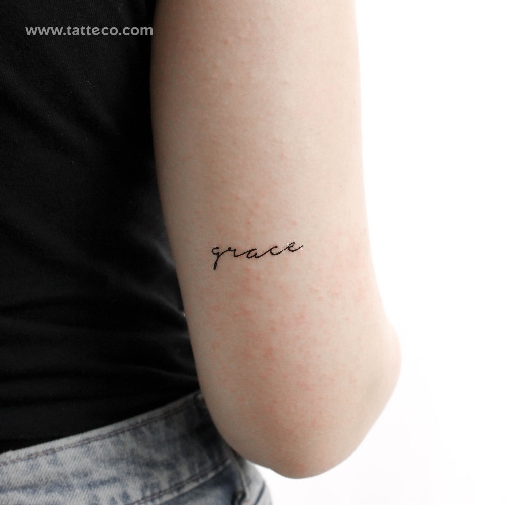 Grace Temporary Tattoo - Set of 3 – Tatteco