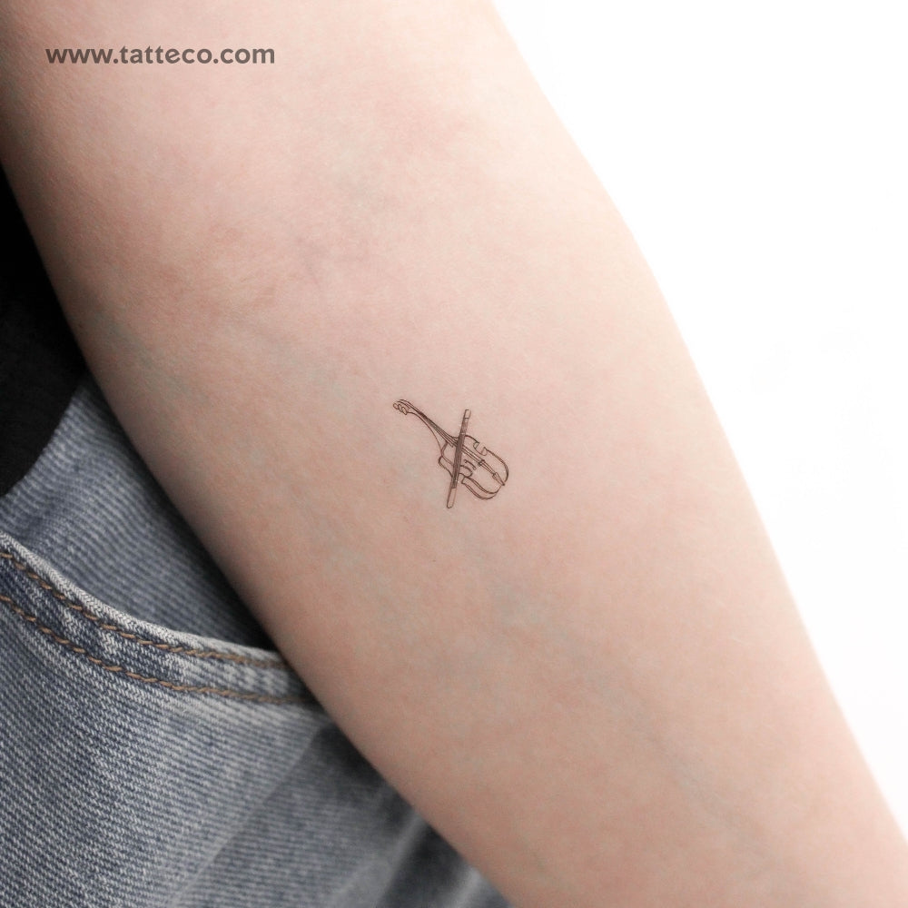 Violin Symbol Tattoos
