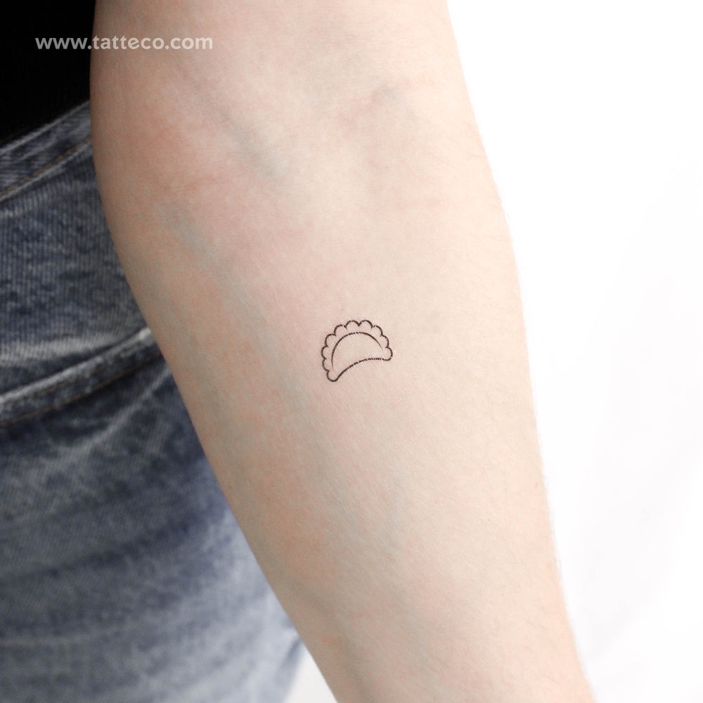 Dumpling Temporary Tattoo - Set of 3 – Tatteco