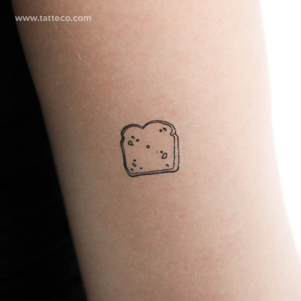 Toast Temporary Tattoo - Set of 3 – Tatteco