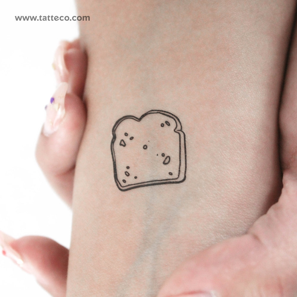 Toast Temporary Tattoo - Set of 3 – Tatteco