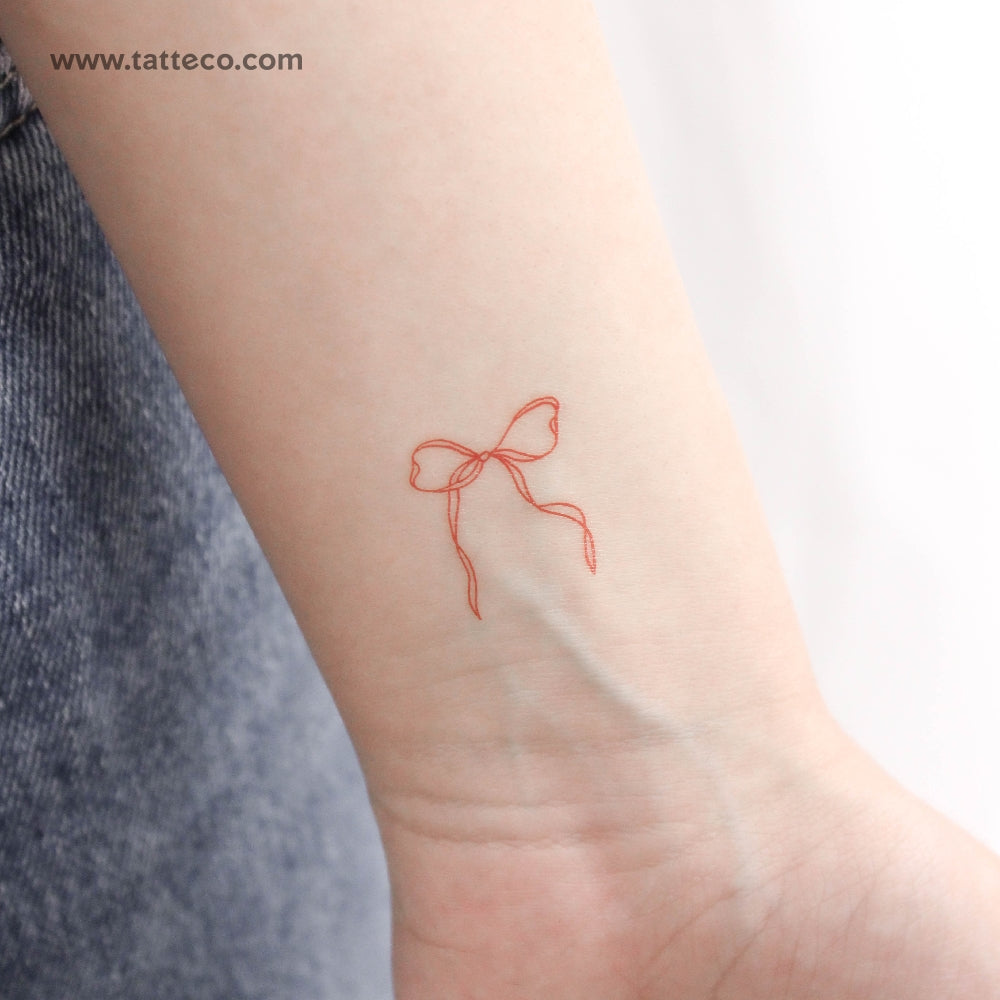 Stars Tattoos With Names Ribbons Bow Tattoos: The 411 On Temporary