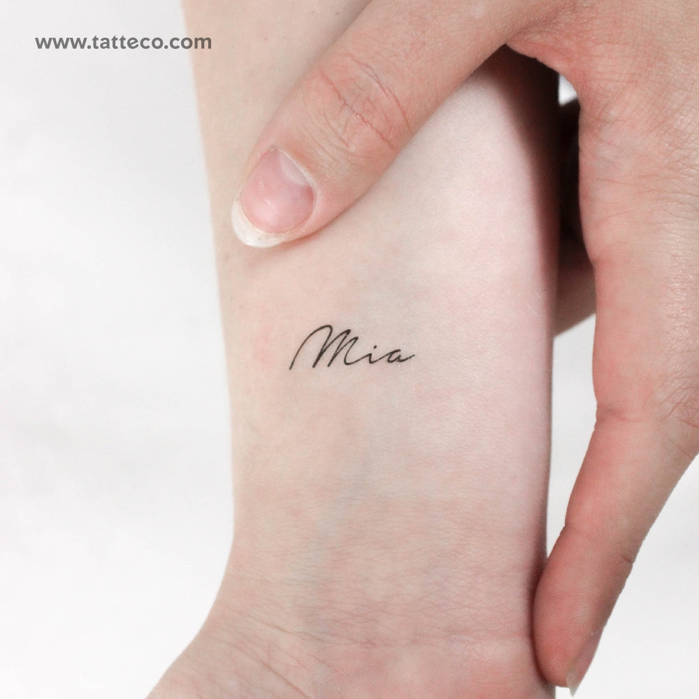 Mia Temporary Tattoo - Set of 3 – Tatteco