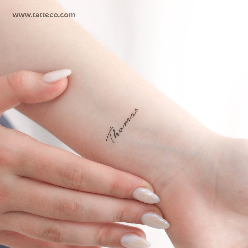 Thomas Temporary Tattoo - Set of 3 – Tatteco