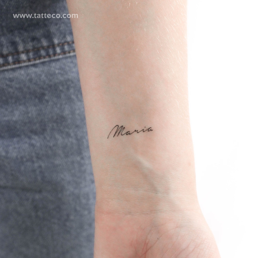 Maria Tattoo Fonts