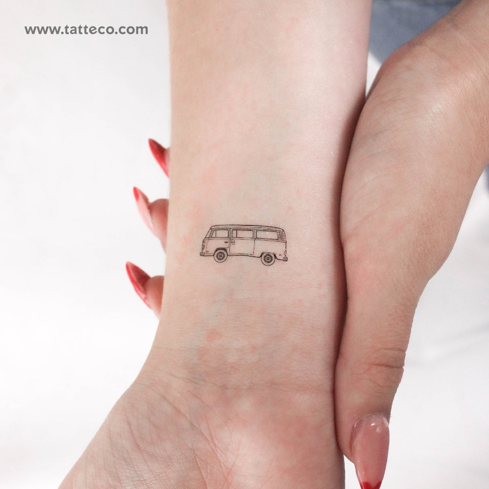 Vw bus tattoo - Bronctattooaus.com