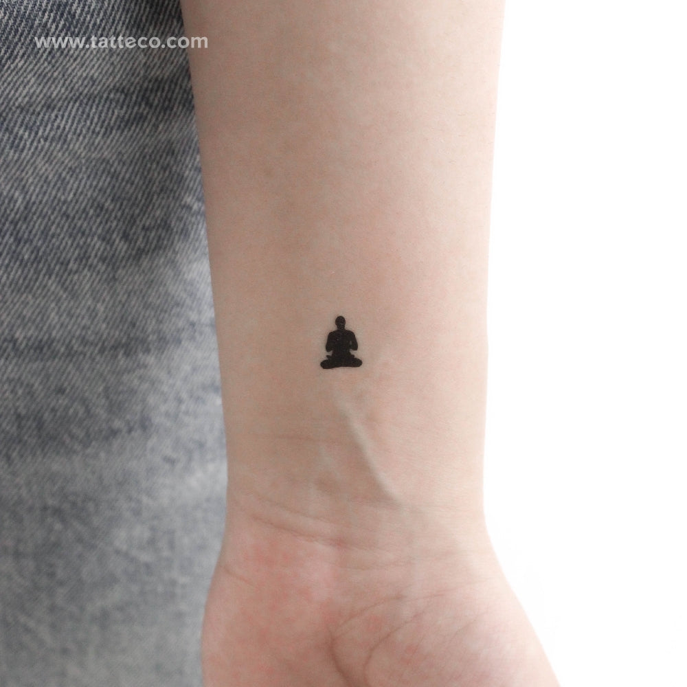 Small karma buddha tattoo - Bronctattooaus.com