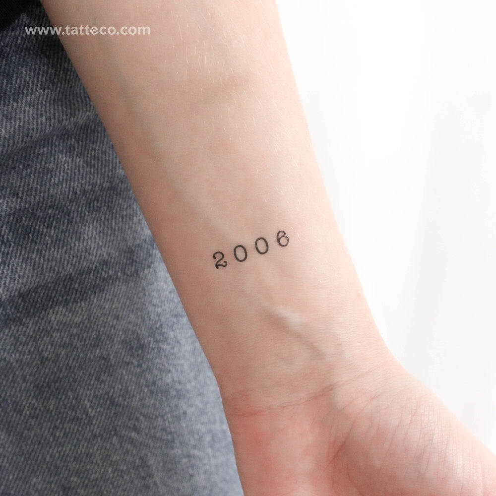 2006 Temporary Tattoo - Set of 3 – Tatteco