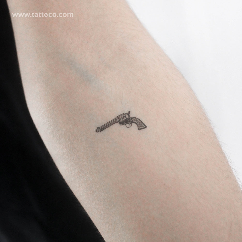 Revolver tattoo design - Bronctattooaus.com