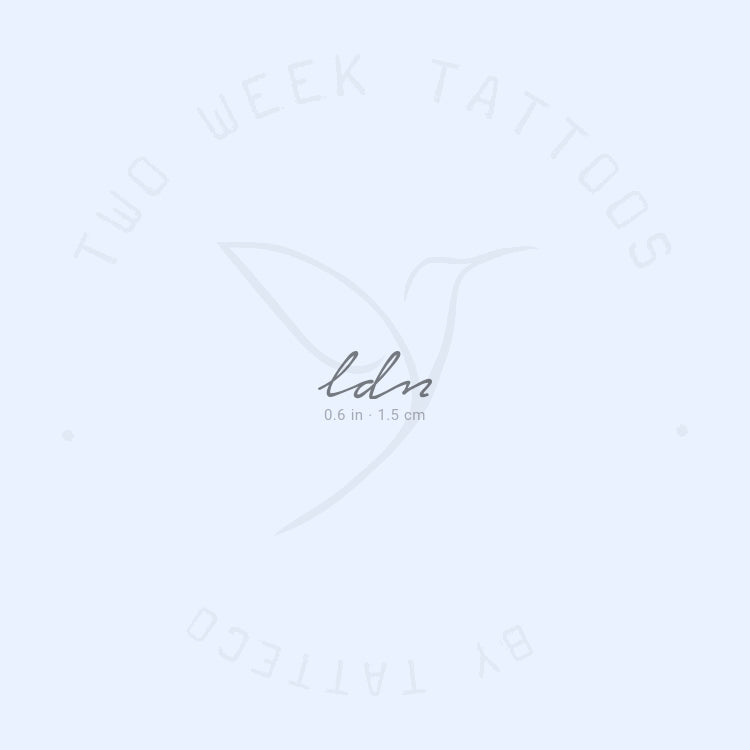 Ldn Semi-Permanent Tattoo - Set of 2 – Tatteco
