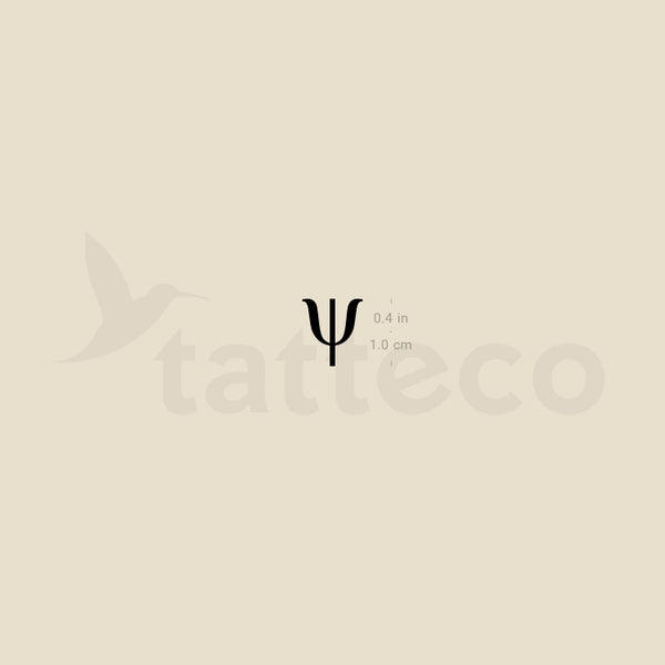 Psi Temporary Tattoo - Set of 3 – Tatteco