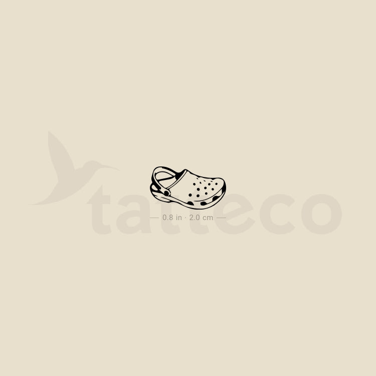 Crocs Temporary Tattoo - Set of 3 – Tatteco