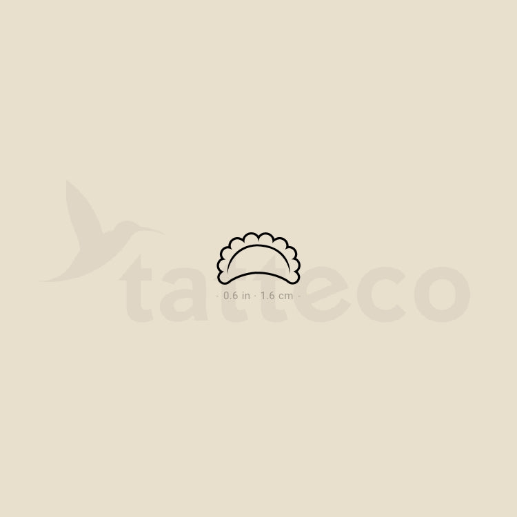Dumpling Temporary Tattoo - Set of 3 – Tatteco