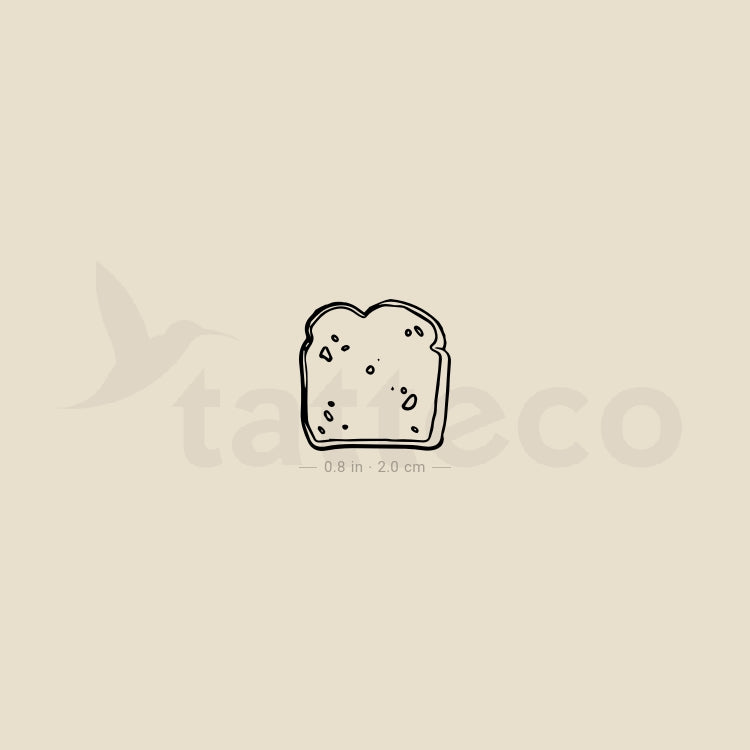 Toast Temporary Tattoo - Set of 3 – Tatteco