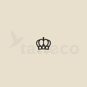 Queen Crown Symbol Tattoo