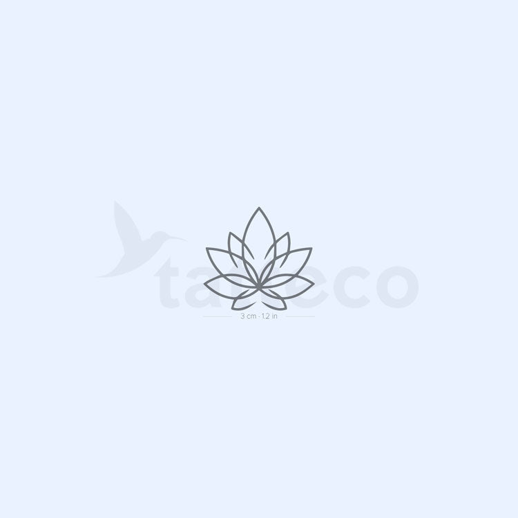 Simple Lotus Flower Design
