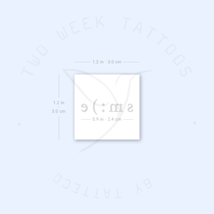 Sm:)e Semi-Permanent Tattoo - Set of 2 – Tatteco
